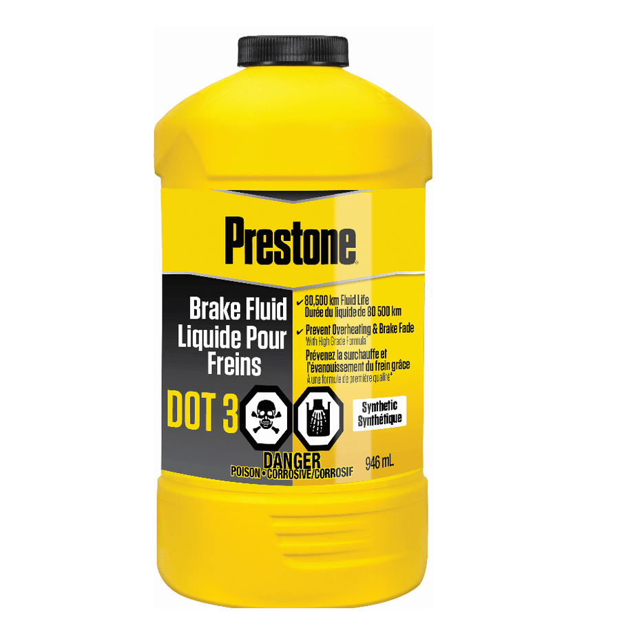 Prestone DOT 3 Brake Fluid, 946-mL — Partsource