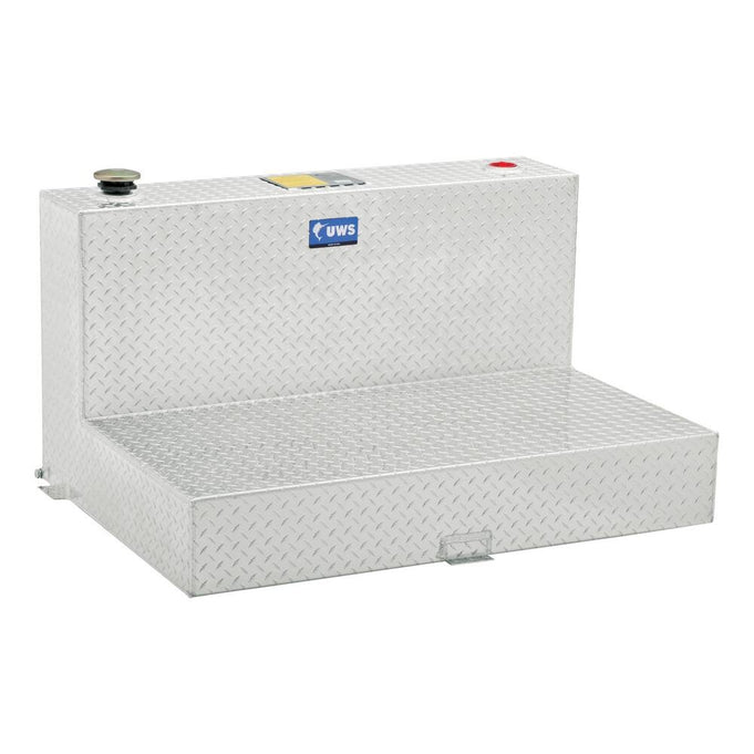 TT100LTP 100-Gallon L-Shape Bright Aluminum Transfer Tank