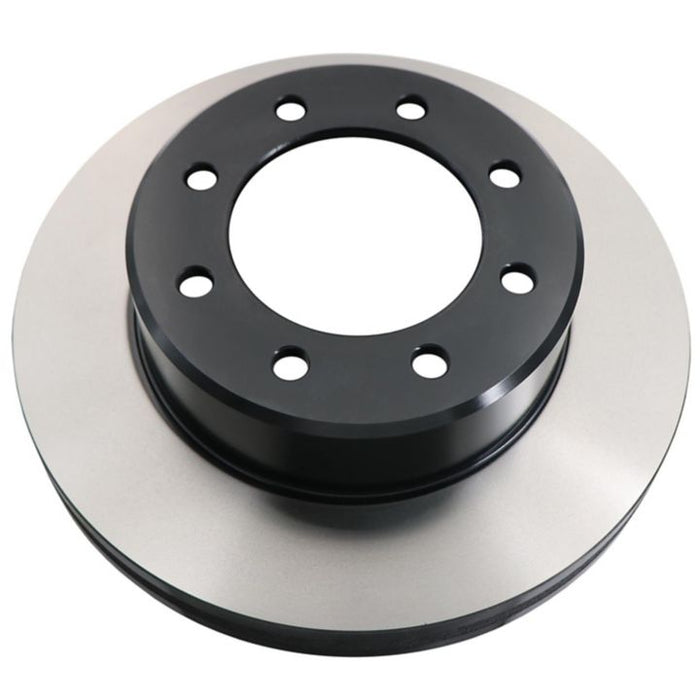 Close-up of the C80311 ProSeries OE+ Brake Rotor, showcasing a black ...