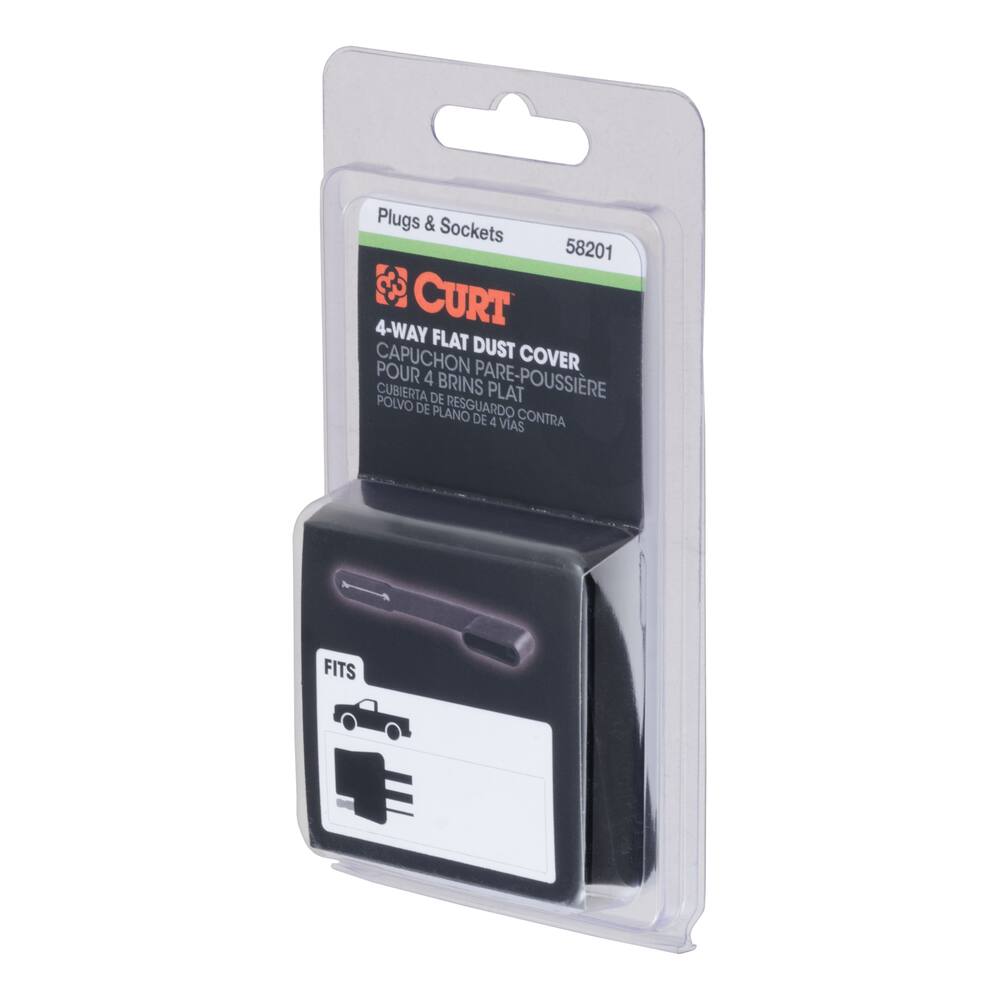 58201 4-Way Flat Connector Dust Cover (Vehicle Side, Packaged)