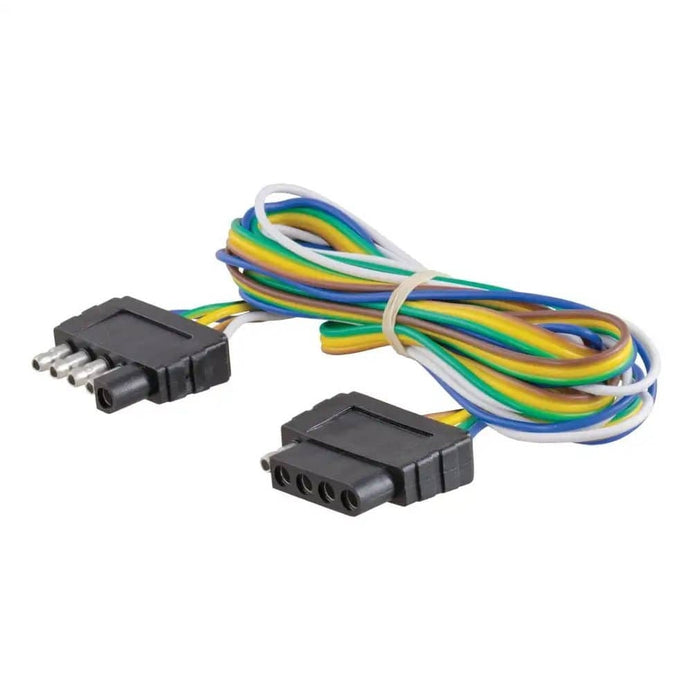 58551 5-Way Flat Connector Plug & Socket with 72 Wires (Packaged)