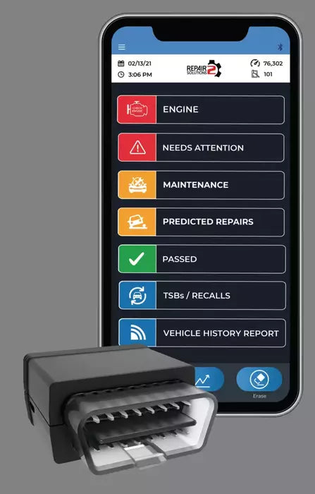 Innova 3210RS OBD2 Bluetooth Code Reader Dongle — Partsource