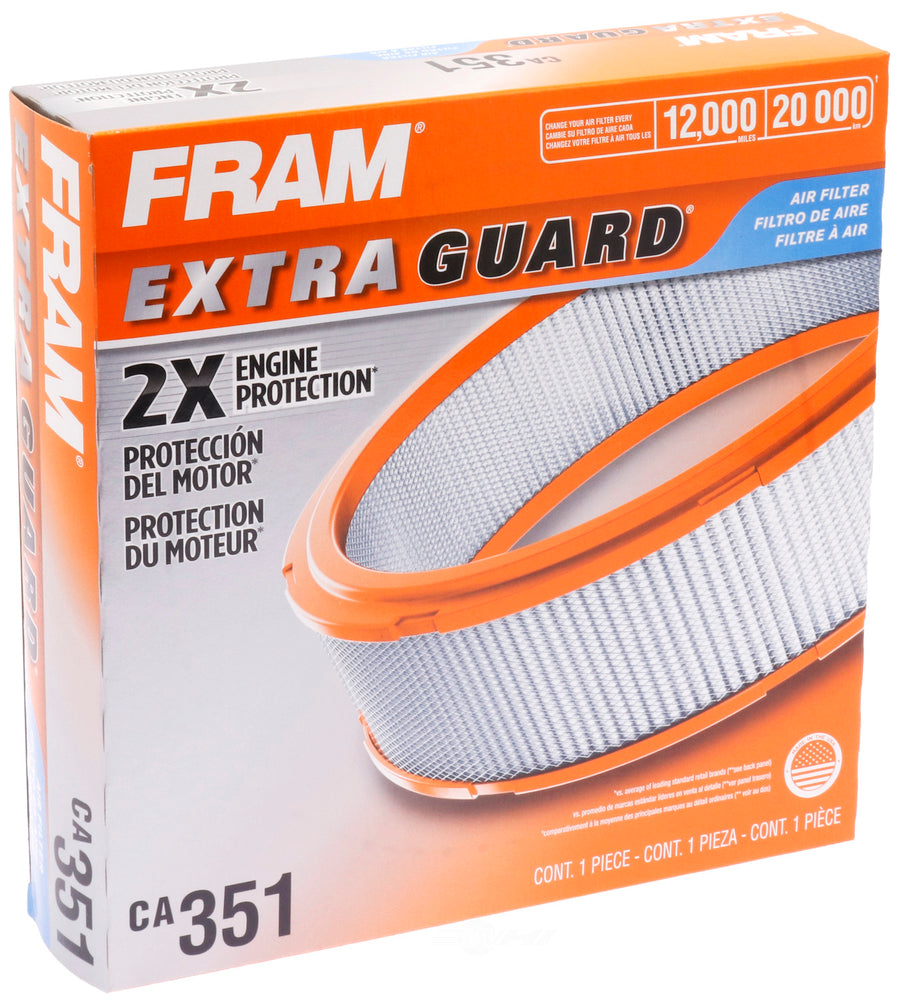 CA351 FRAM Extra Guard Air Filter — Partsource