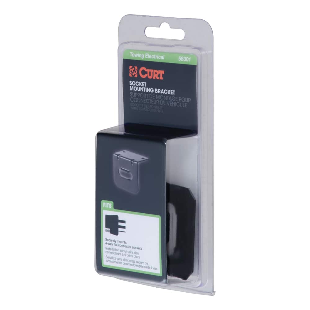 58301 Connector Mounting Bracket for 4-Way Flat (Packaged)