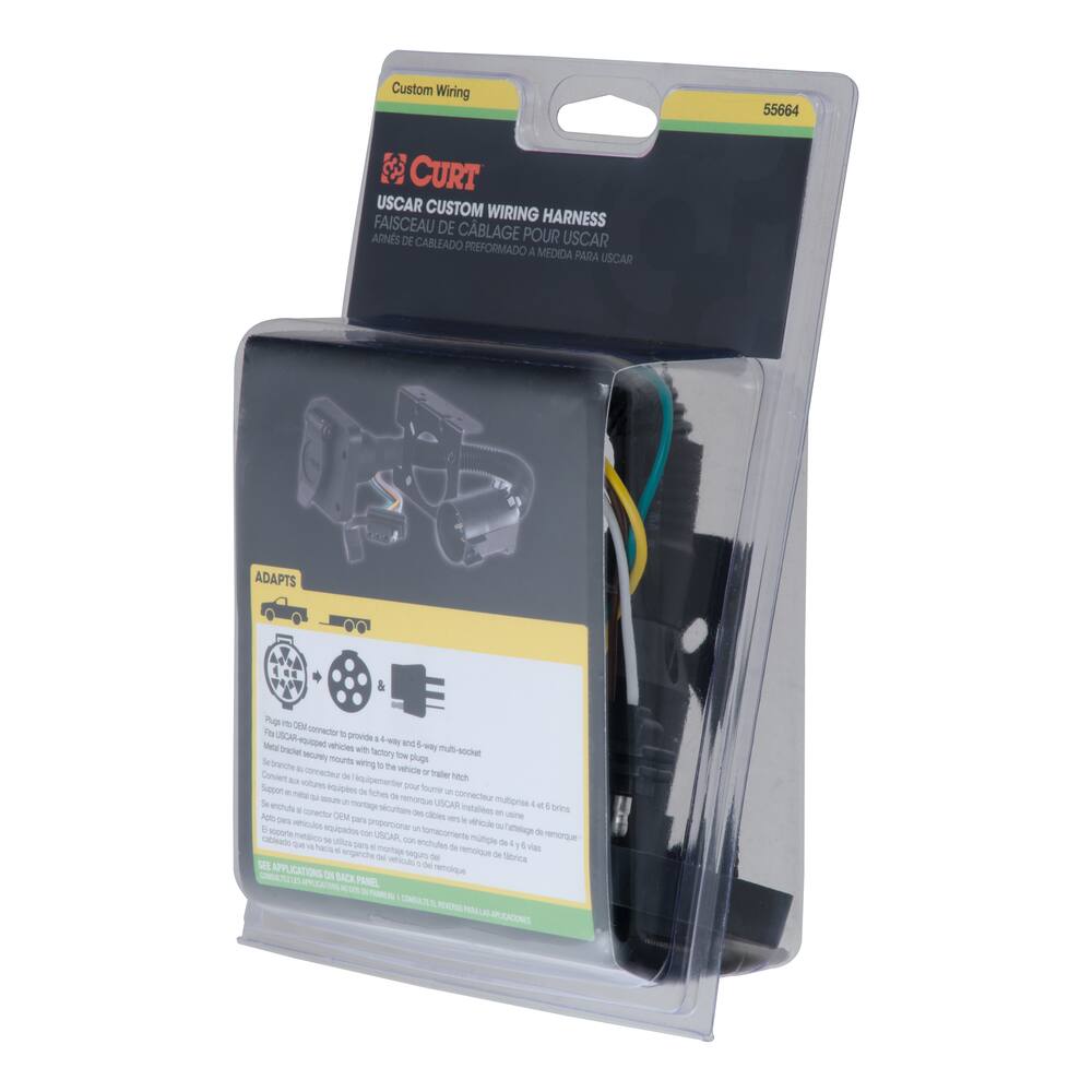 55664 Dual-Output 6 & 4-Way Connector (Plugs into USCAR)