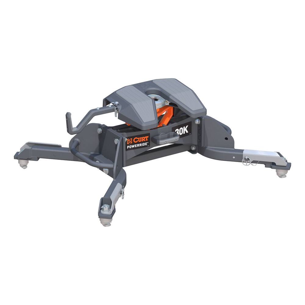16593 PowerRide 5th Wheel Hitch, 8ft Bed Puck System, Select Ram