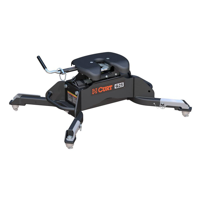 16049 Q25 5th Wheel Hitch, Select Ram, 8' Bed Puck System
